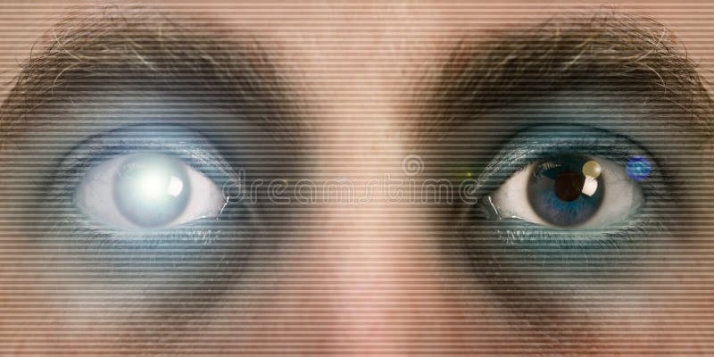 Eye scan stock photo. Image of graphic, design, electronic - 17933798