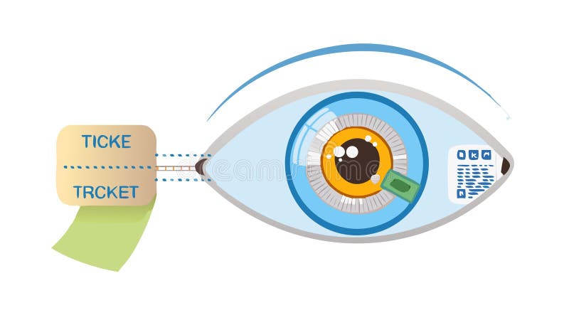 Innovative Biometric Authentication Solutions Stock Illustrations – 261 ...