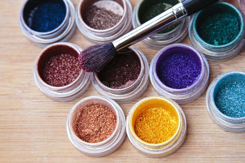 Eye shadow stock image. Image of cosmetics, multi, brown - 9284145