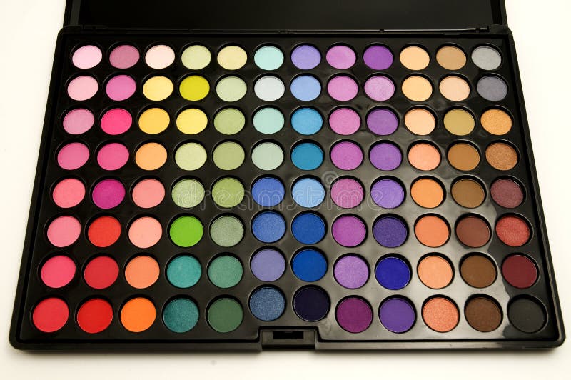 Eye shadow palette stock photo. Image of care, color - 221609192