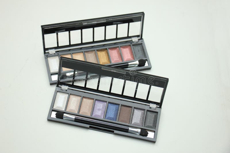 Eye shadow palette stock photo. Image of care, color - 221609192