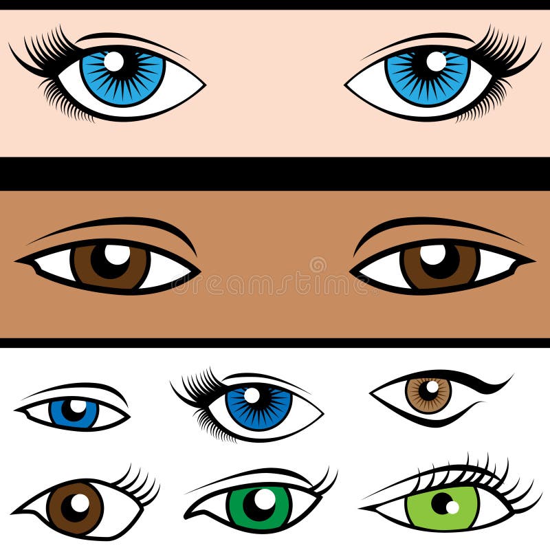 Eyelid Shapes Stock Illustrations – 165 Eyelid Shapes Stock ...