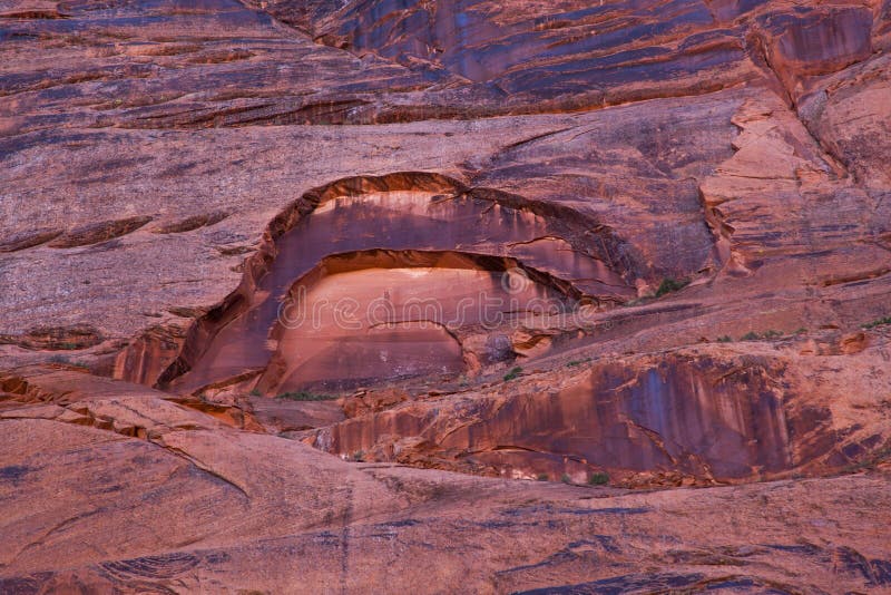 Eye Shaped Sandstone Arch stock photo. Image of landscape - 19543536