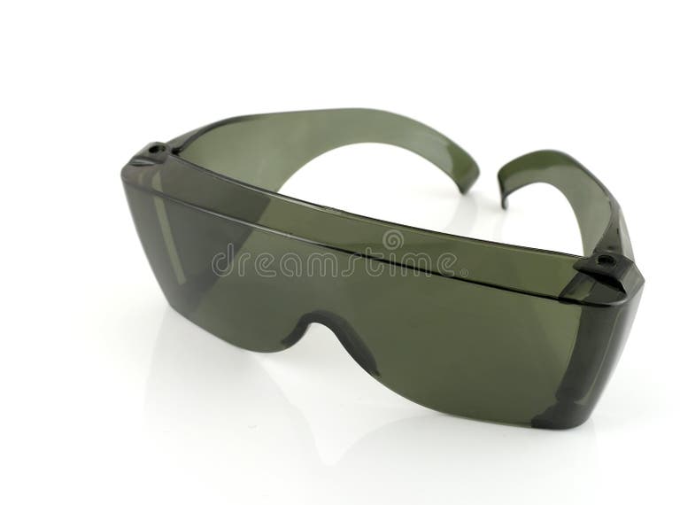 Eye shields over white stock photo. Image of protection - 27995596
