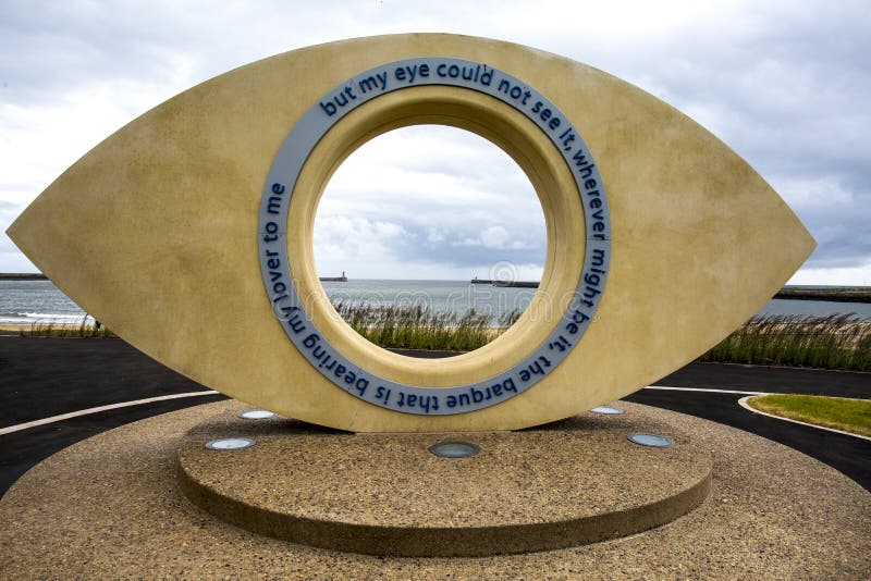 The eye in south shields editorial stock photo. Image of seafront ...