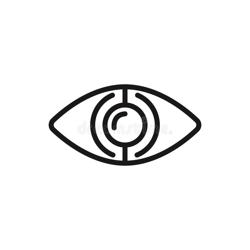 Eye symbol. Vector stock vector. Illustration of icon - 181148388
