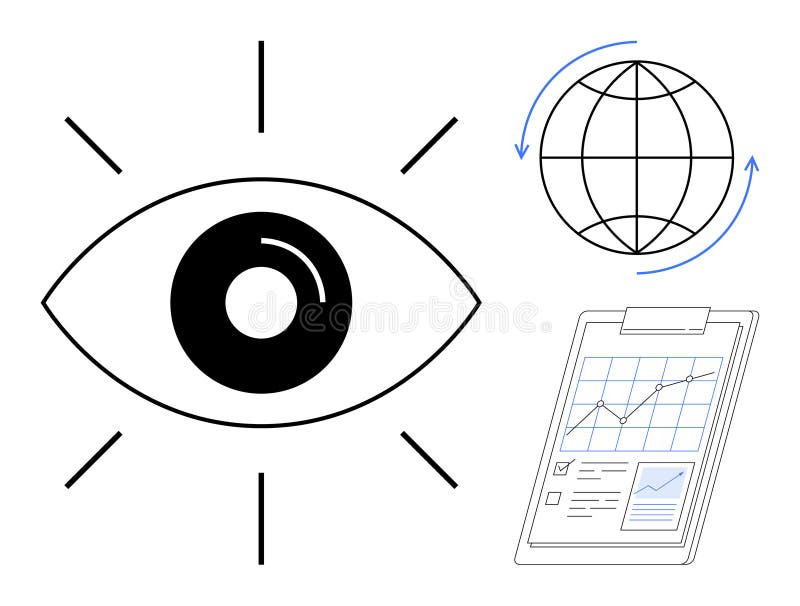 Eye Representing Vision with Global Perspective and Data Analysis ...