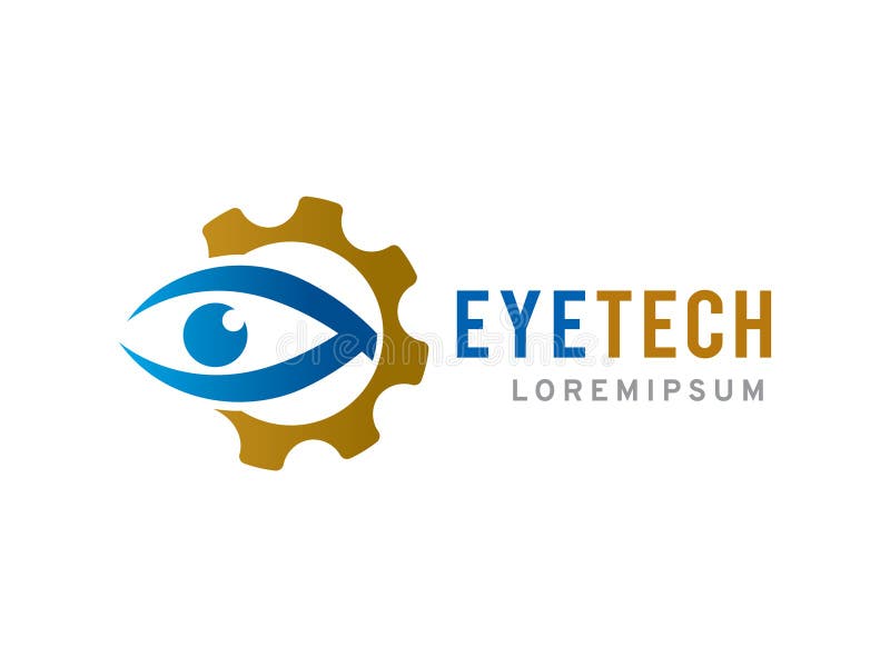 Eye Tech Logo Symbol or Icon Template Stock Vector - Illustration of design, clinic: 338820012