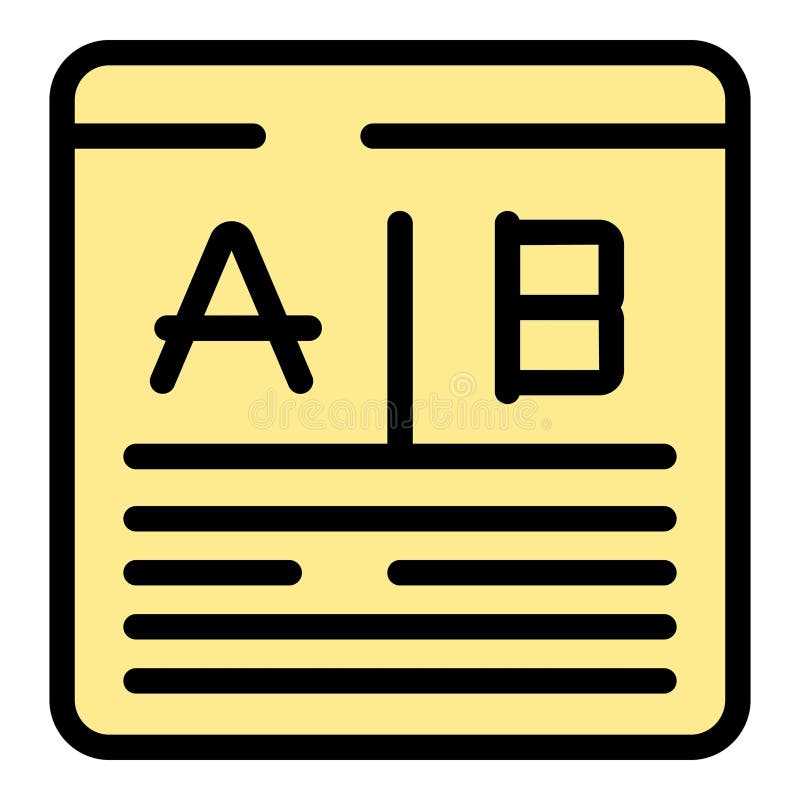Eye Test Chart Showing Different Letters for Visual Assessment Stock ...