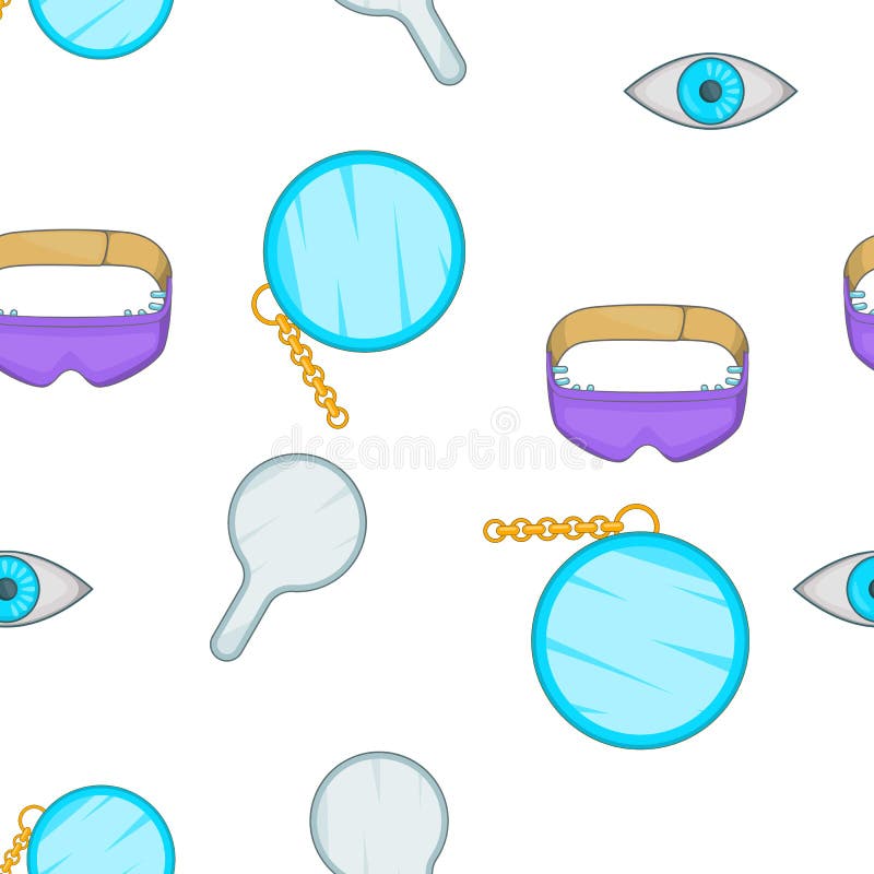 Eye Test Pattern, Cartoon Style Stock Vector - Illustration of focus ...