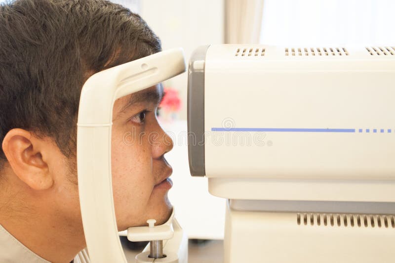 Eye testing editorial photo. Image of male, exercise - 49204841