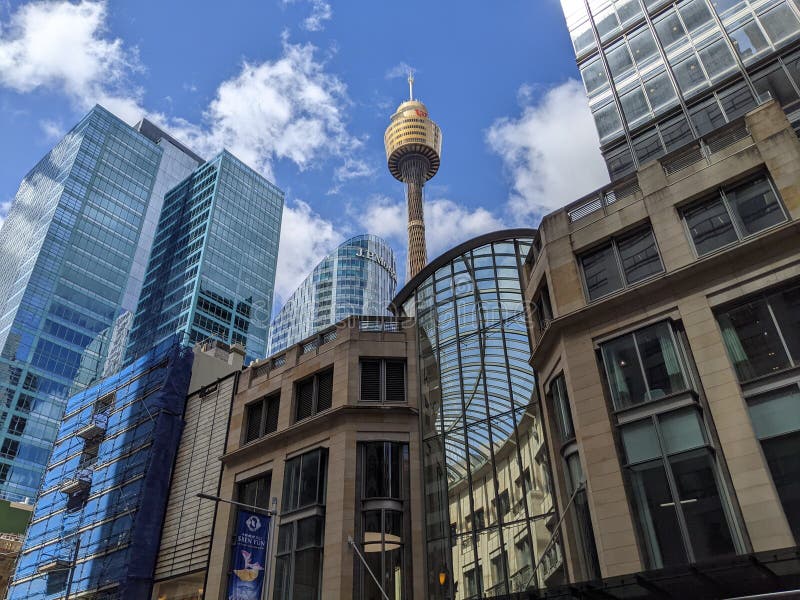 The Eye Tower in Sydney, Australia Editorial Stock Photo - Image of ...