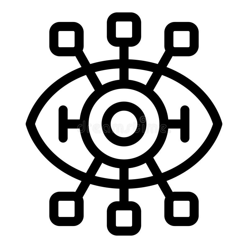 Eye Tracking System Collecting Data from Multiple Sources Stock Vector ...