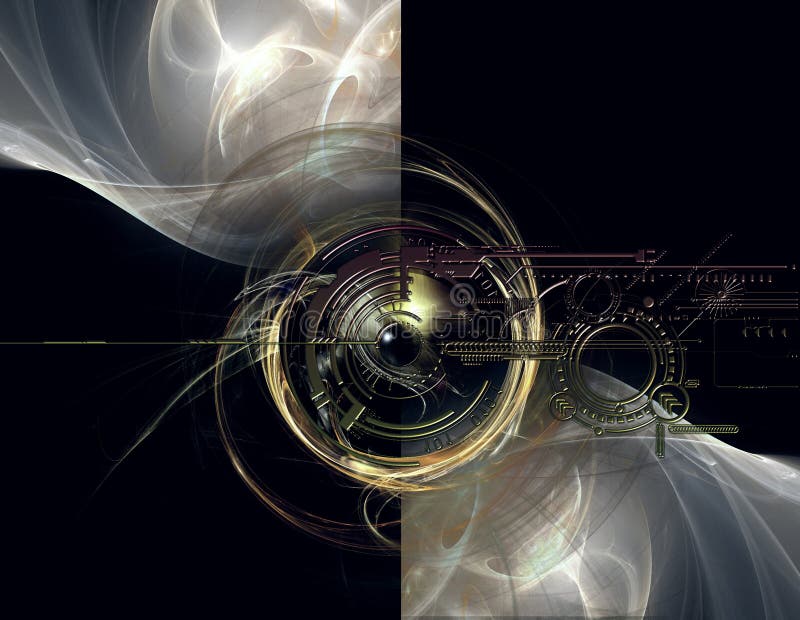 Eye of the universe stock illustration. Illustration of globe - 68845762