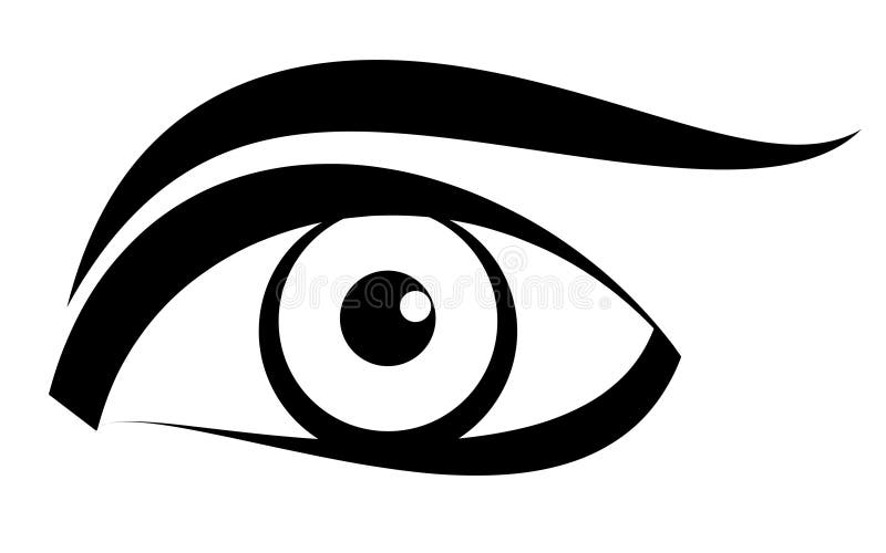 Eye vector stock vector. Illustration of beauty, light - 4514126