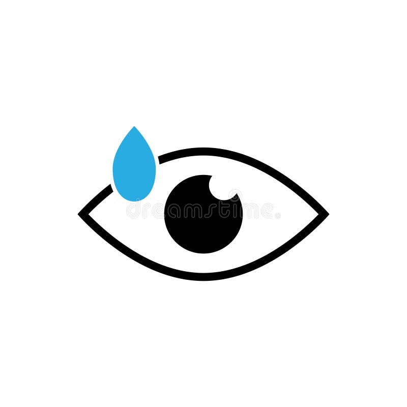 Eye Vector Icon. Open Eye Icon Vector Illustration Isolated Stock ...