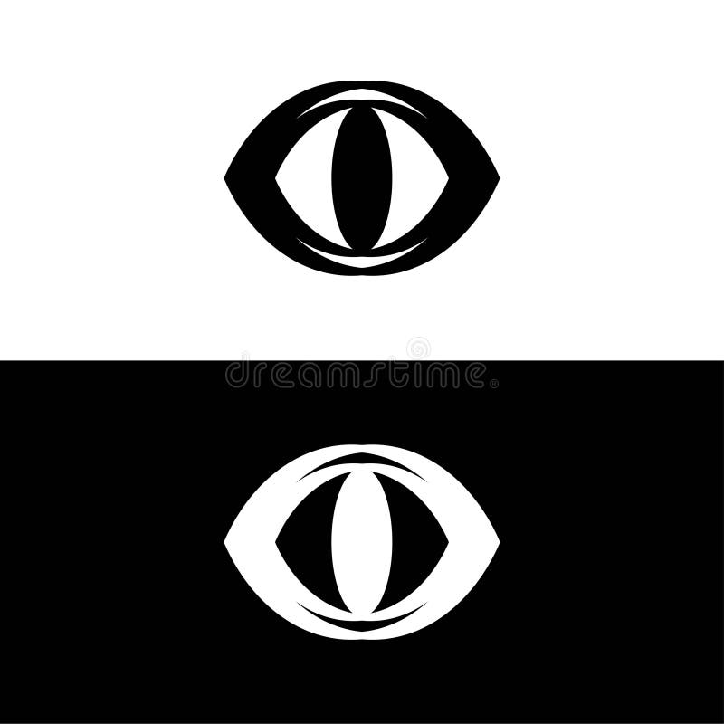 Eye Vector Logo Template Illustration Stock Vector - Illustration of ...