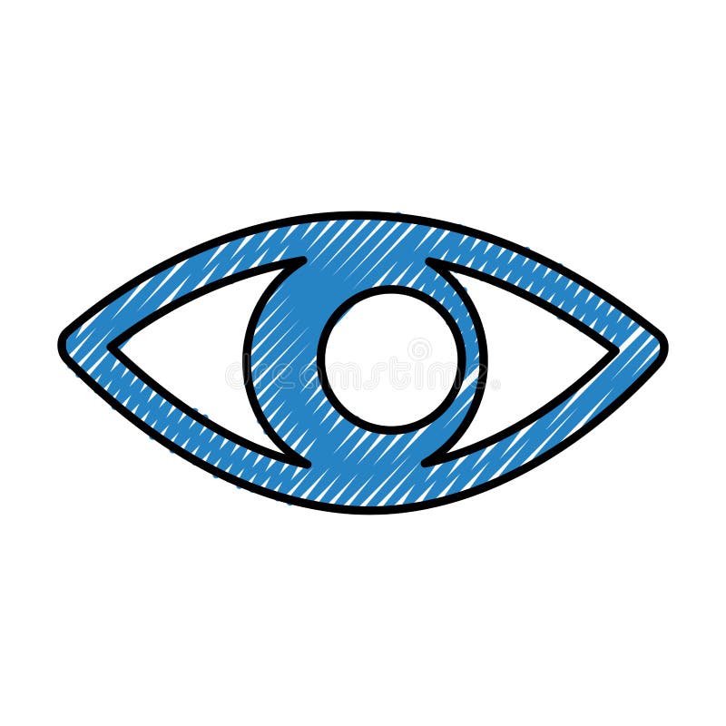 Eye view symbol icon stock vector. Illustration of icon - 93943159