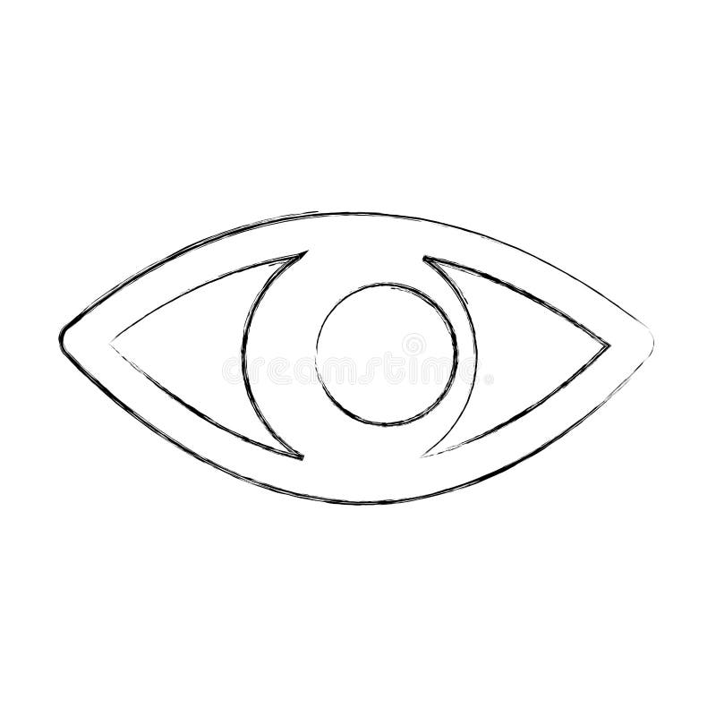 Eye view symbol icon stock vector. Illustration of graphic - 93943230