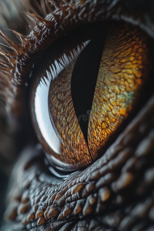 An Eye of a Wild Animal in Focus Stock Image - Image of detailed, beast ...