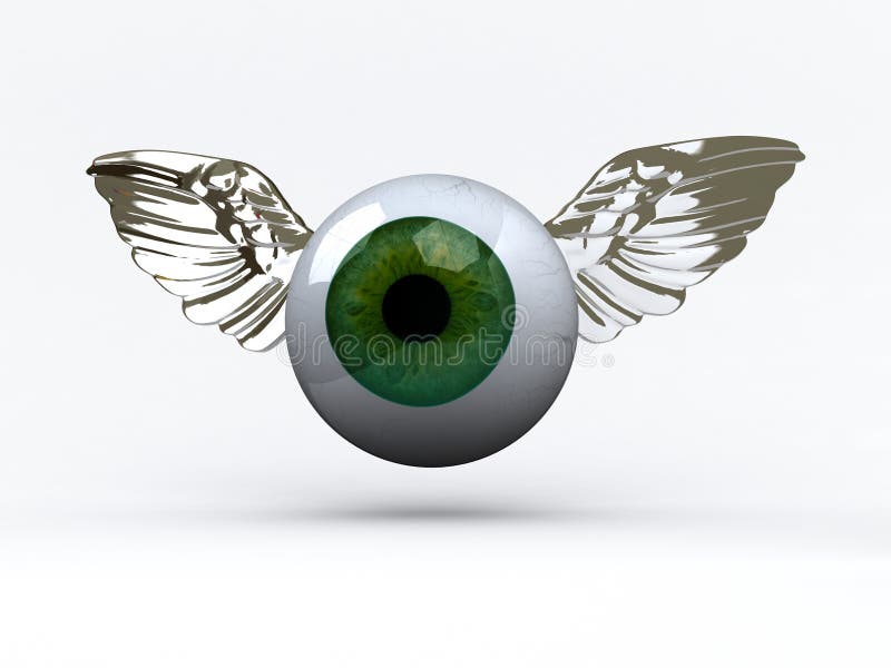 Eyeball Wings Stock Illustrations – 114 Eyeball Wings Stock ...