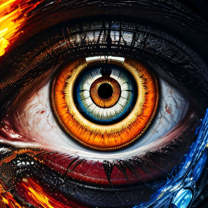 Eye of the world stock image. Image of screenshot, painting - 287260613