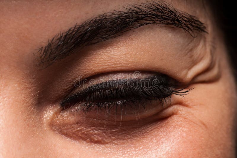 Eye Wrinkles stock image. Image of eyelid, radiating - 32800031