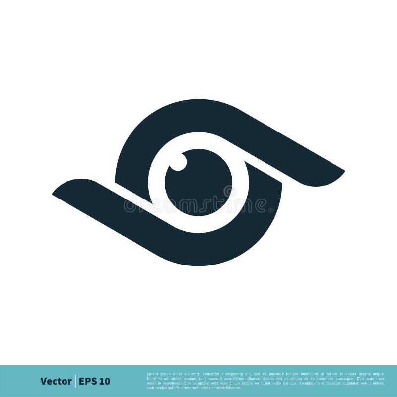 Eyeball Icon Vector Logo Template Illustration Design. Vector EPS 10 ...