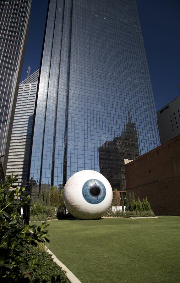 Eyeball and skyscrapers stock photo. Image of urban, skyscrapers - 35285174