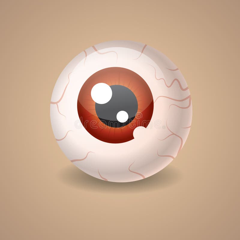 Eyeball. Vector Illustration Decorative Design Stock Vector ...