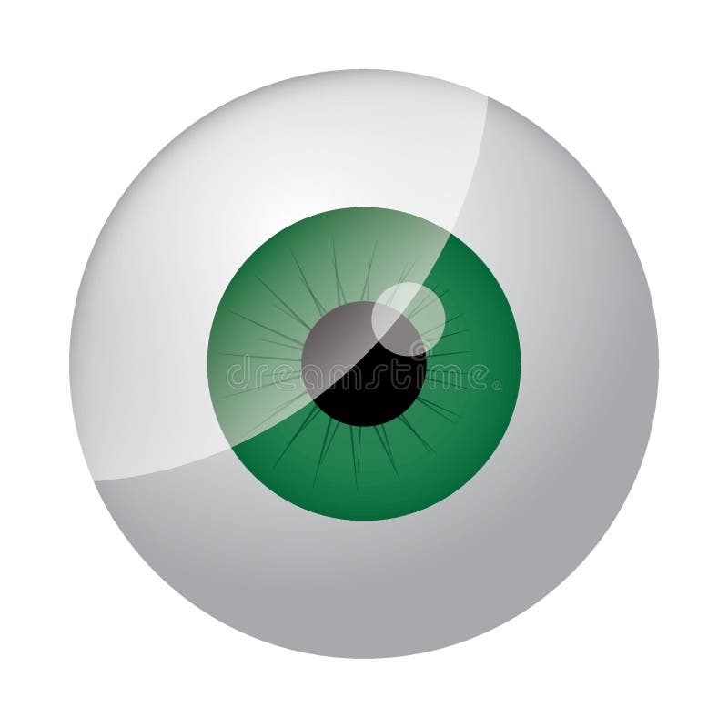 Eyeball. Vector Illustration Decorative Design Stock Vector ...