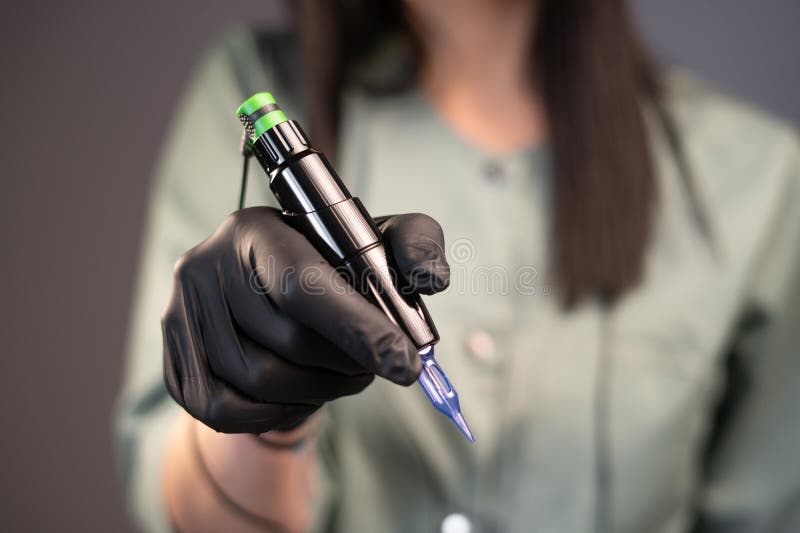 Eyebrow Correction Procedure Tools. Machine for Permanent Makeup in ...