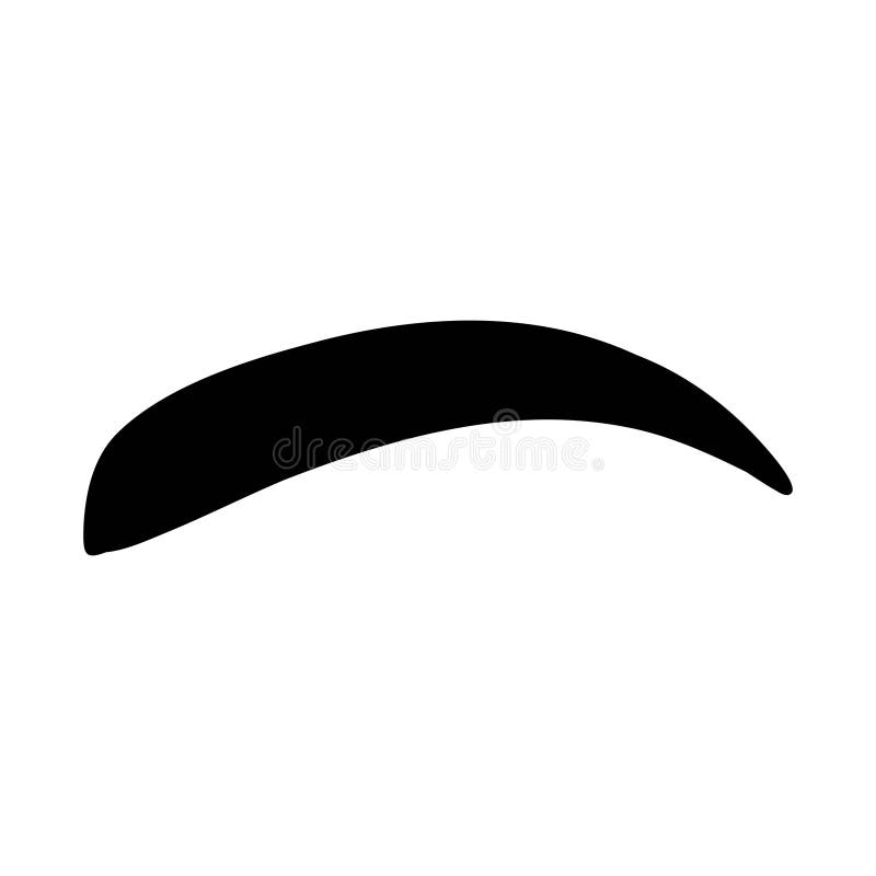 Eyebrow Design Logo. Vector Brow. Minimalism Stock Vector ...