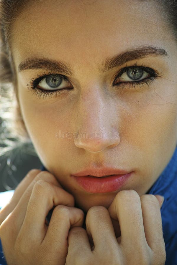 Eyebrow, Face, Beauty, Cheek Stock Photo - Image of nose, eyebrow ...