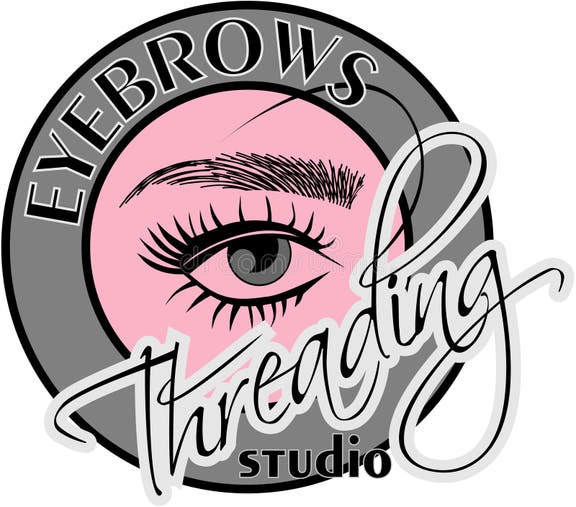 Eyebrows Threading stock vector. Illustration of strokes - 118075699