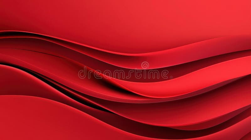 Eyecatching Abstract Red Curve with a Sleek Shine, Perfect for Adding a ...