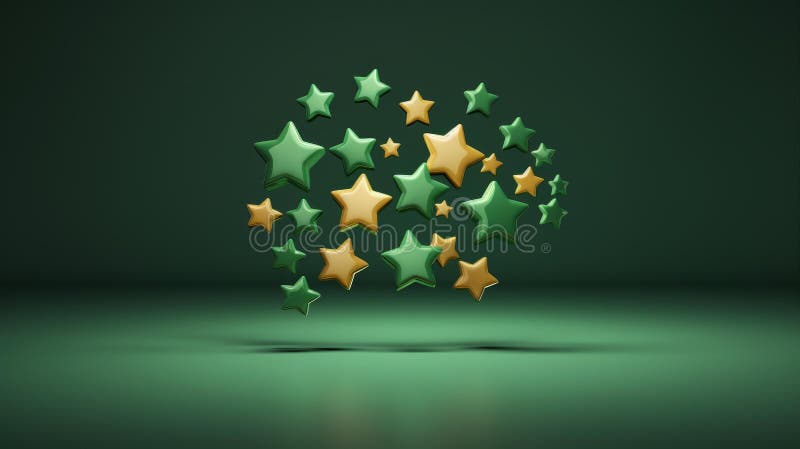Eyecatching Design Featuring a Speech Bubble with Star Ratings ...