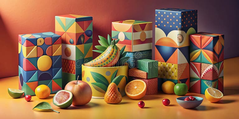 EyeCatching Fruit Packaging Designs Boost Brand Recognition with Playful Patterns Colorful ...