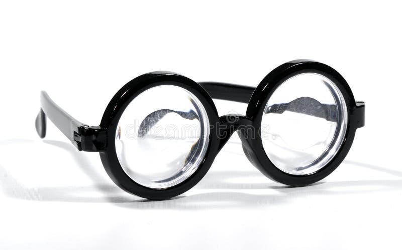 Geeky Glasses Stock Image Image Of Bifocals Vision Black 7141