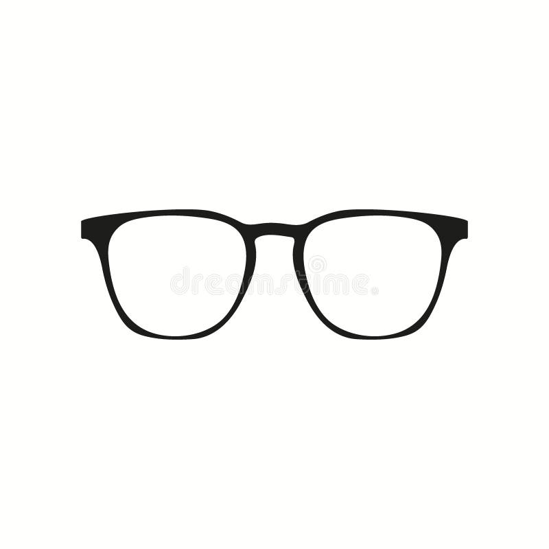 Eyeglasses Icon Simple Vector Image Stock Vector - Illustration of ...