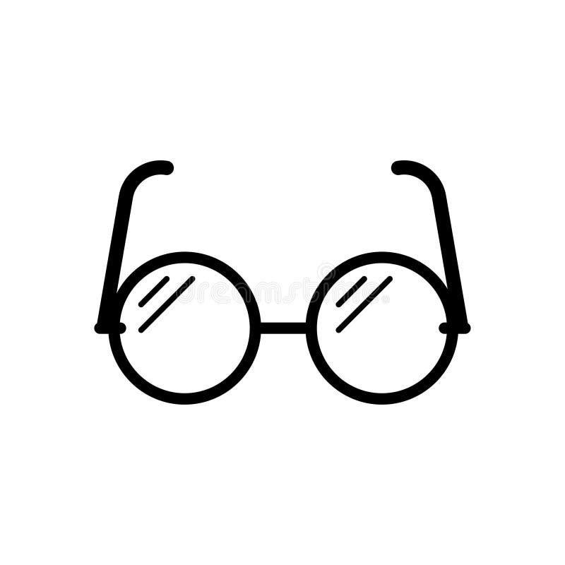 Eyeglasses Icon Vector Illustration Template Design Trendy Stock Vector ...