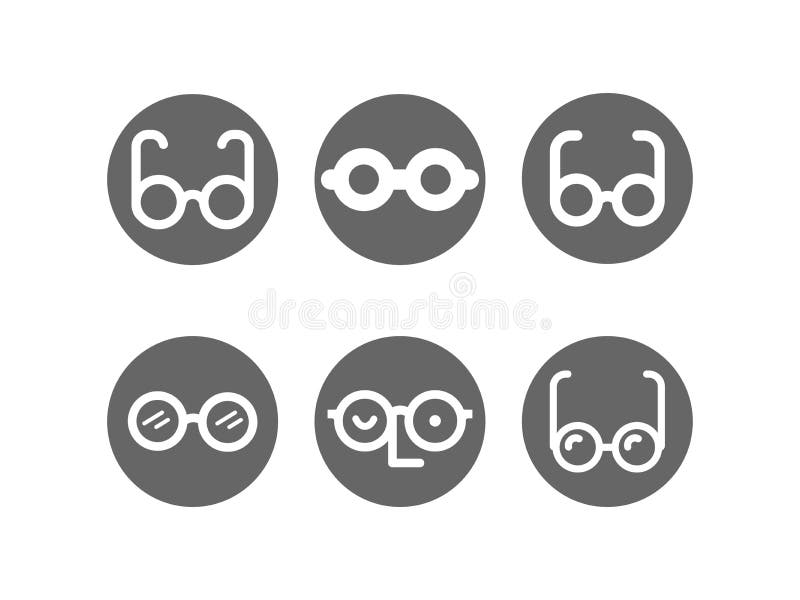 Eyeglasses Line Icon. Spectacles Logo Design Stock Vector ...