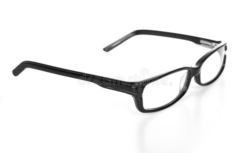 Eyeglasses with reflection stock image. Image of elegance - 26859937