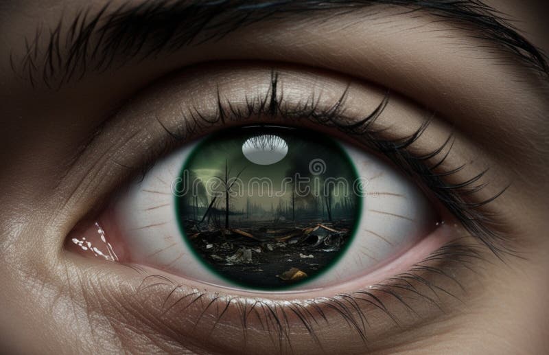 Ominous Reflection: the Green Eye of Desolation and Climate Change ...