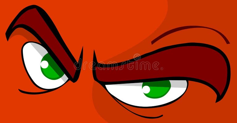 Line Art Angry Eyes Stock Illustrations – 1,206 Line Art Angry Eyes ...
