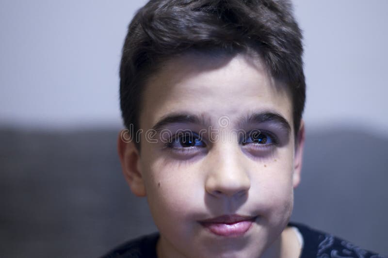 Eyes of a boy stock photo. Image of looking, handsome - 70405756