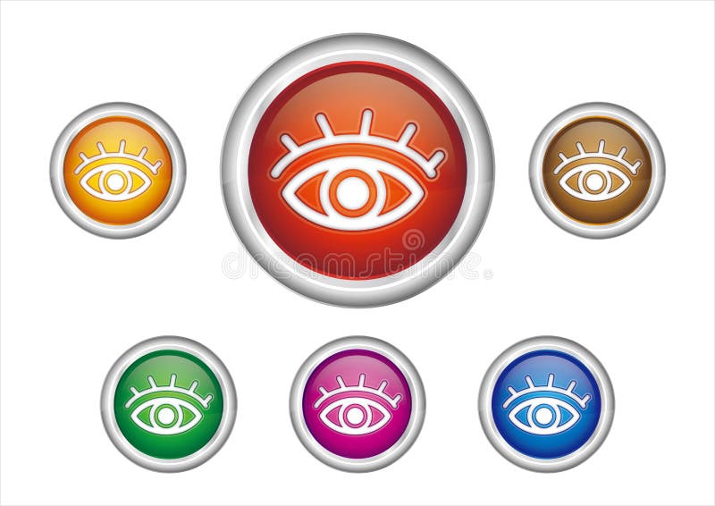 Button Eyes Stock Illustrations – 11,840 Button Eyes Stock ...