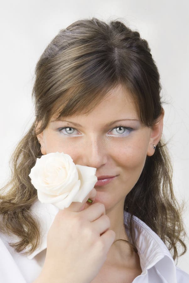 Eyes fair stock image. Image of face, girl, attractive - 4704703