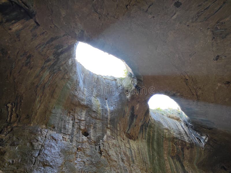 The eyes of God cave stock photo. Image of miracle, cave - 218862884