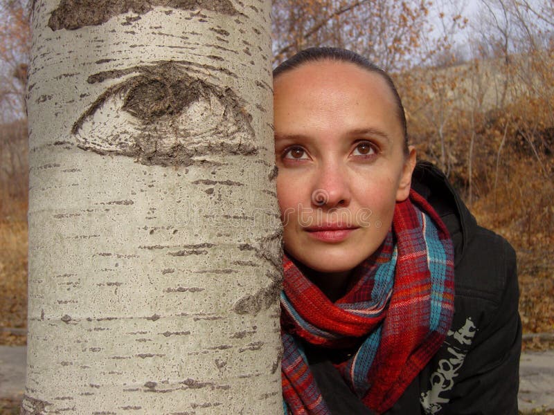 Eyes stock photo. Image of eyes, portrait, autumn, strange - 69845750